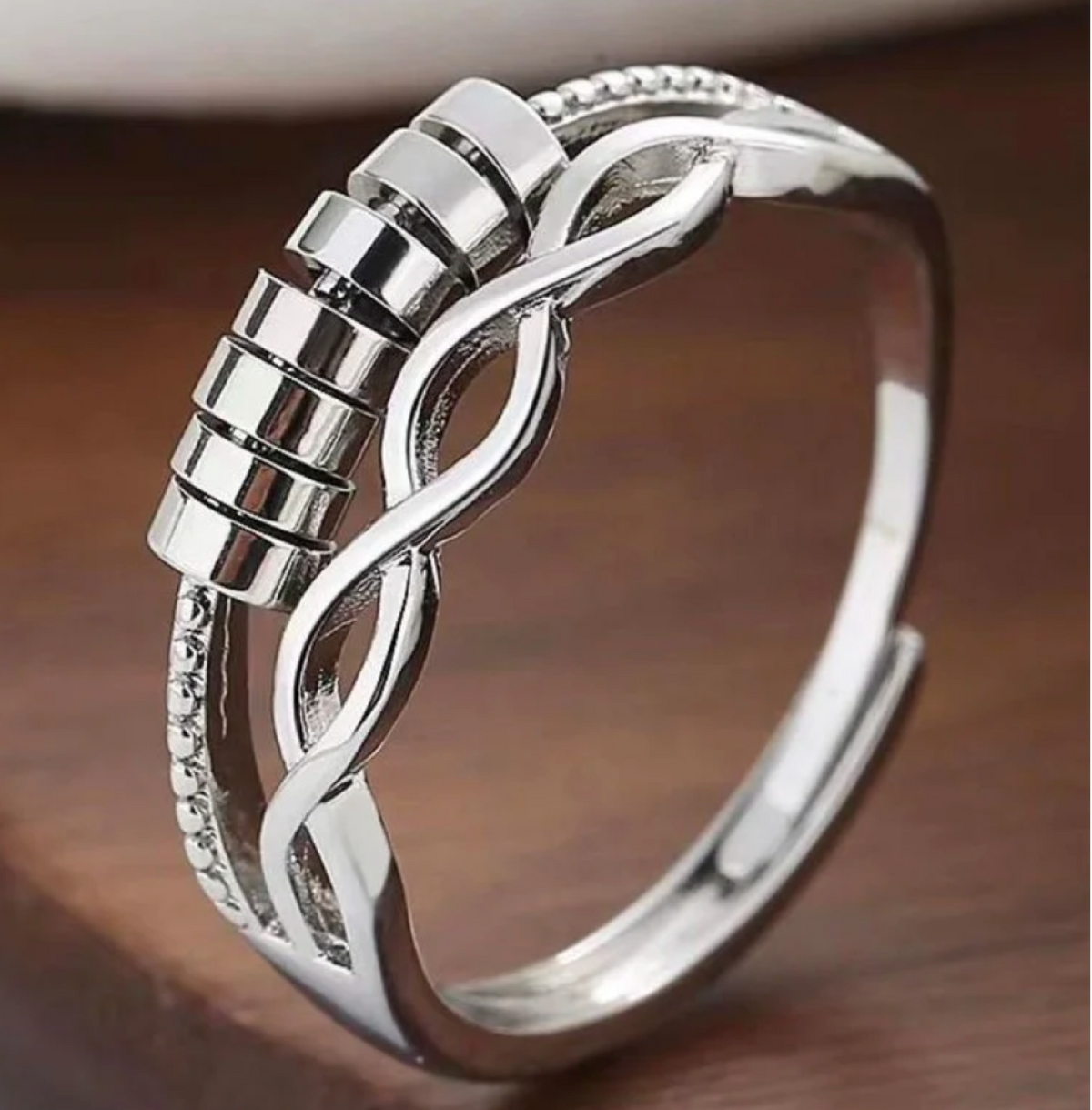 Infinity Anxiety Fidget Ring — Oscar Willow & Co
