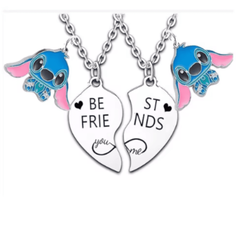 Forever Stitch Friendship Set – Matching Necklaces for Best Friends ...