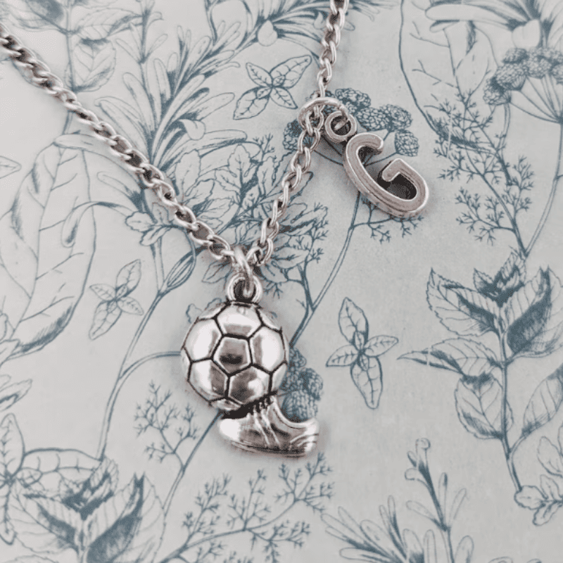 Kickstart Charm Soccer Necklace – Sporty Keepsake for Passionate Players & Fans | Oscar Willow & Co